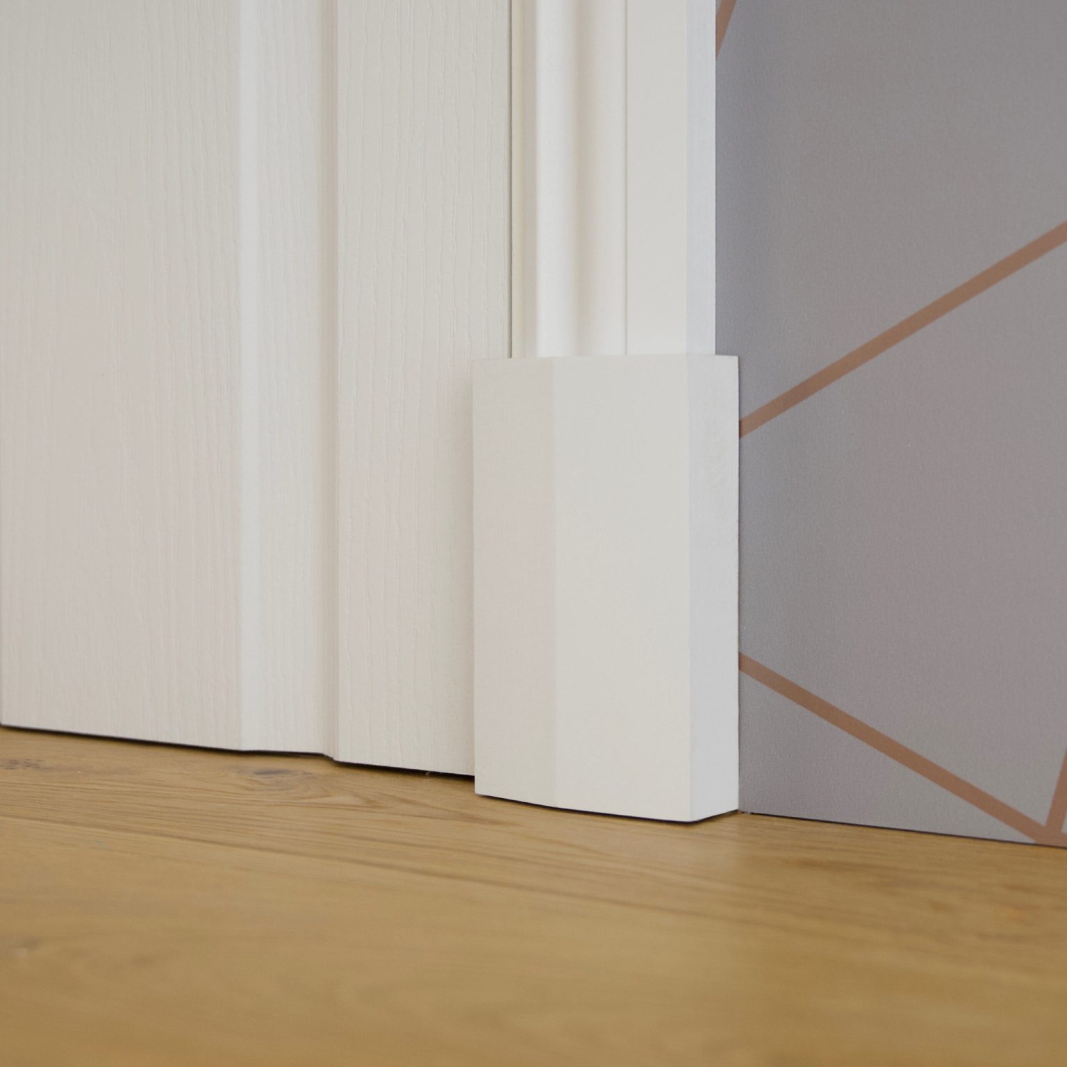 Chamfer Plinth Block - Skirting Online