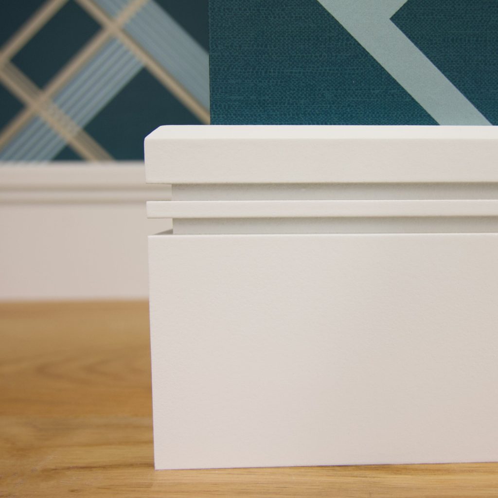 Grooved EII Skirting Board | Grooved Edge 2 Skirting - Skirting Online