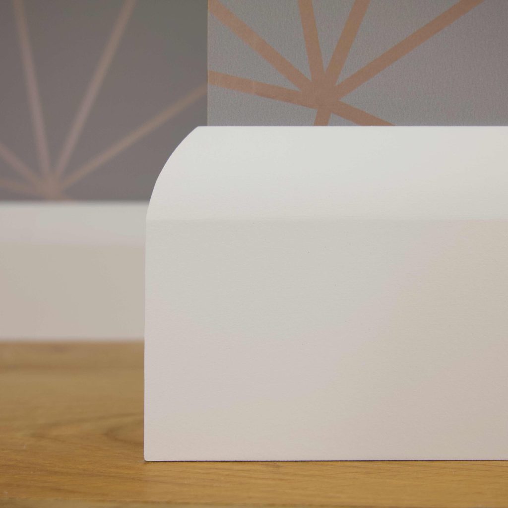 Rounded Skirting Board Sample - Skirting Online