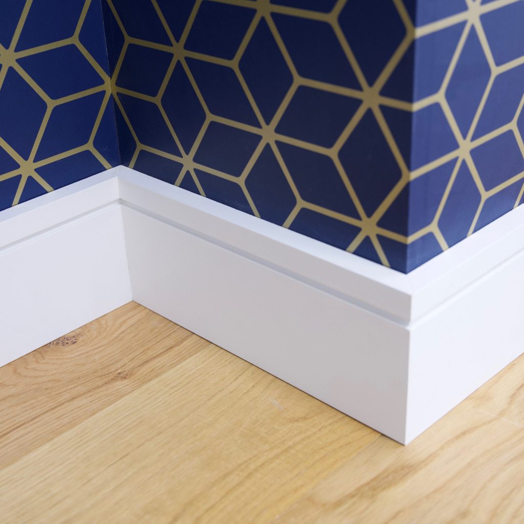 Square Edge Grooved Skirting Board - Skirting Online