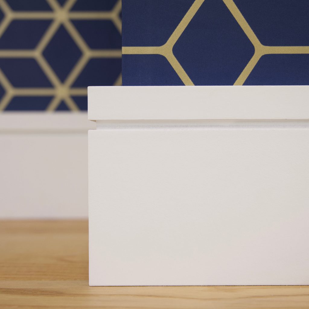 Square Edge Grooved Skirting Board - Skirting Online