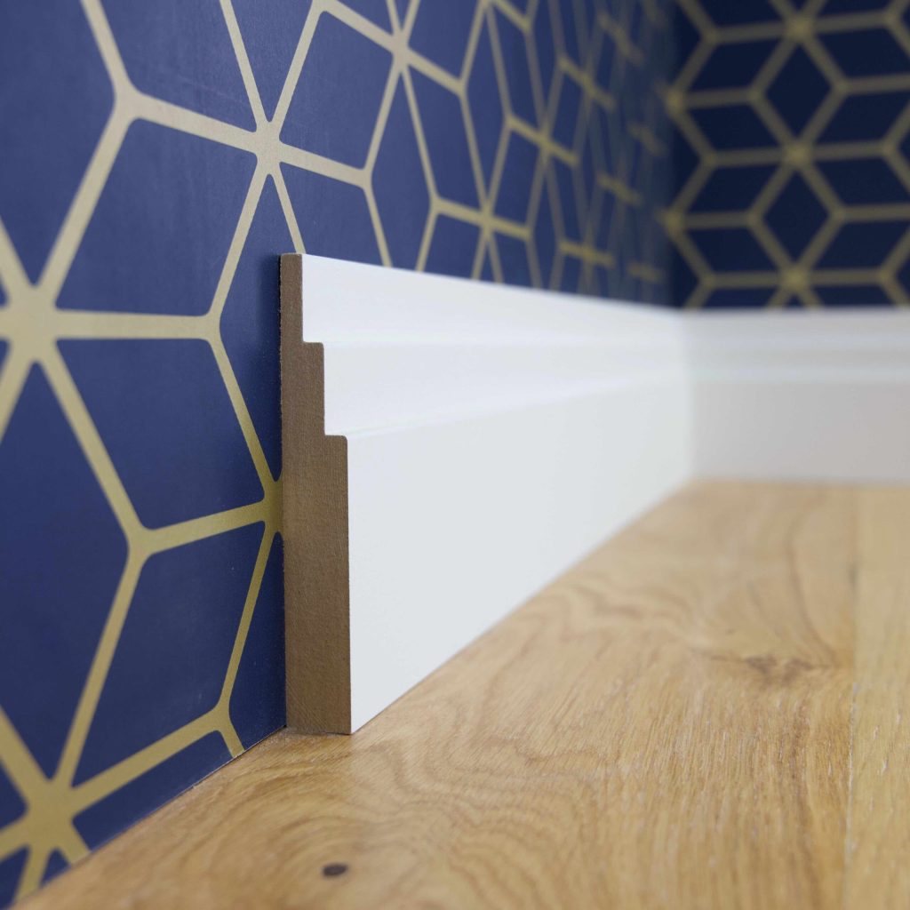 Stepped 2 Skirting Board Sample - Skirting Online