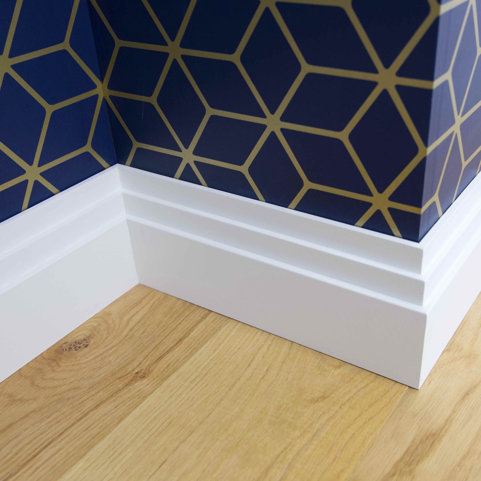Stepped 2 Skirting Board Sample - Skirting Online