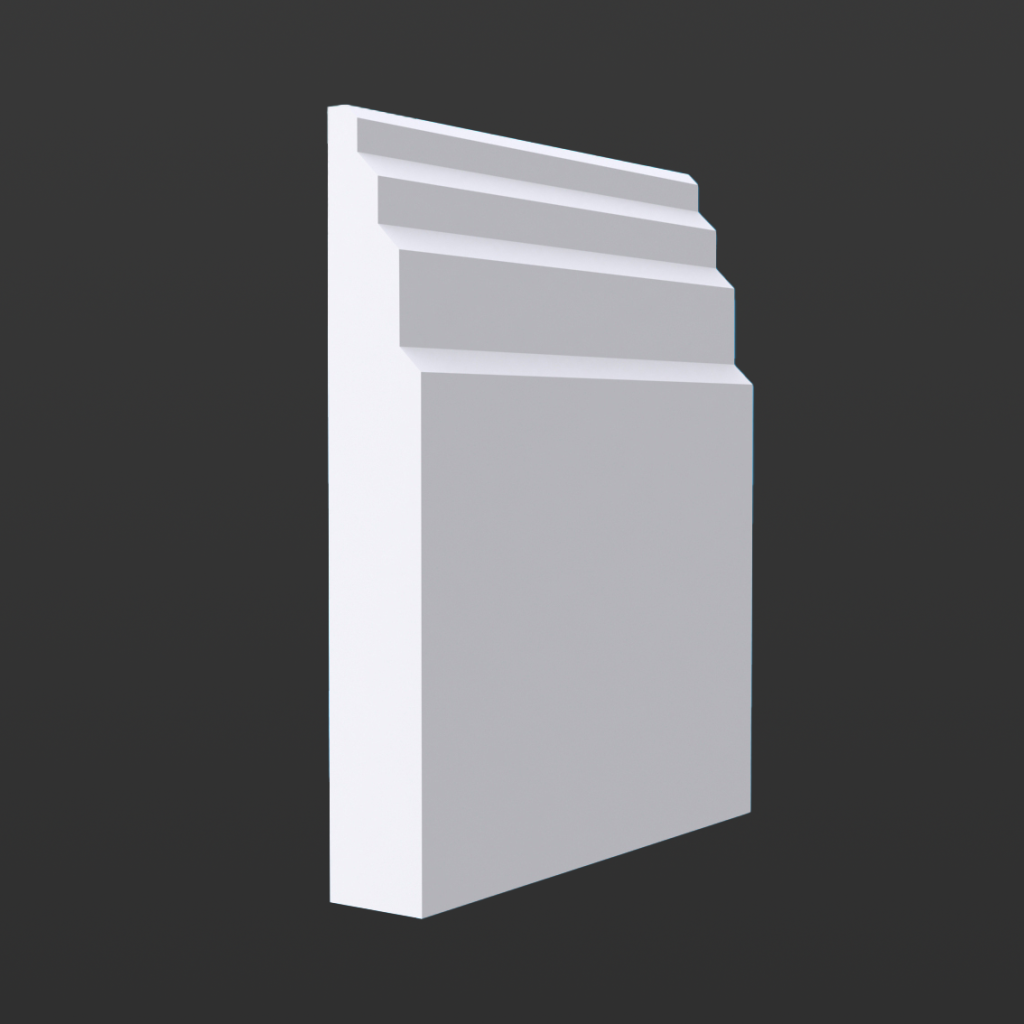 Stepped Skirting Board Sample - Skirting Online